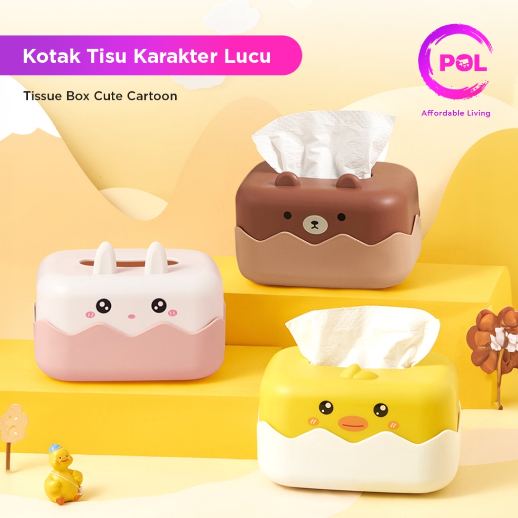 Jual POL - Kotak Tisu Karakter Plastik | Shopee Indonesia