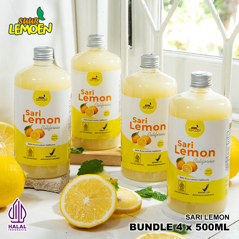 Jual Suur Lemoen - Sari Lemon Murni paket hemat 2 Liter - Diet Detoks ...