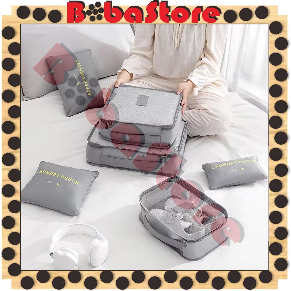 Jual ⭐Bobastore⭐ TRAVEL BAG PRAKTIS ORGANIZER POUCH SET TAS PENYIMPANAN ...