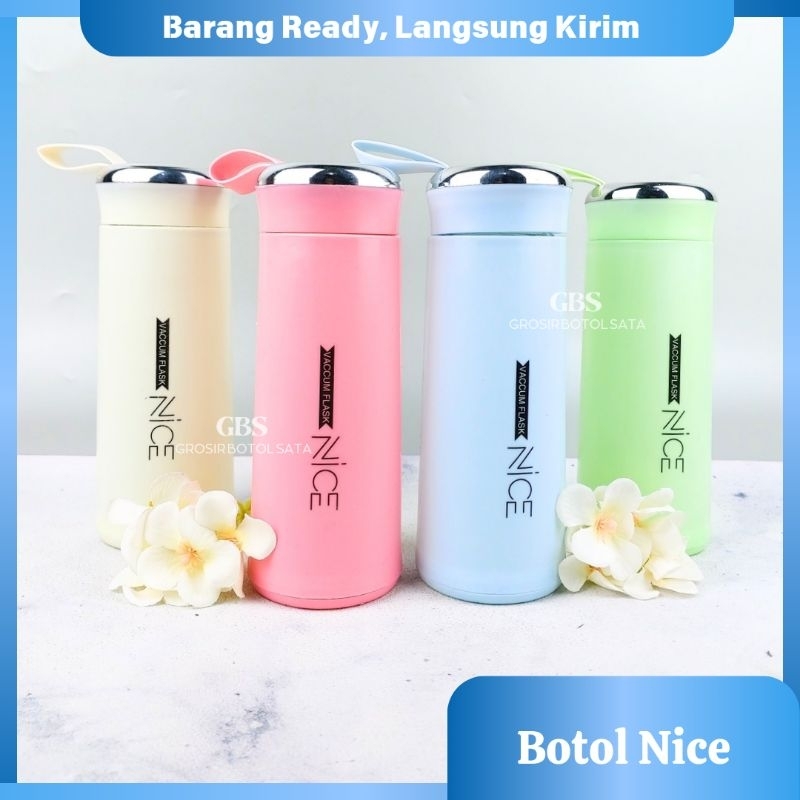 Jual BOTOL NICE NON BOX / BOTOL MINUM KACA NICE / BOTOL TUMBLER NICE ...