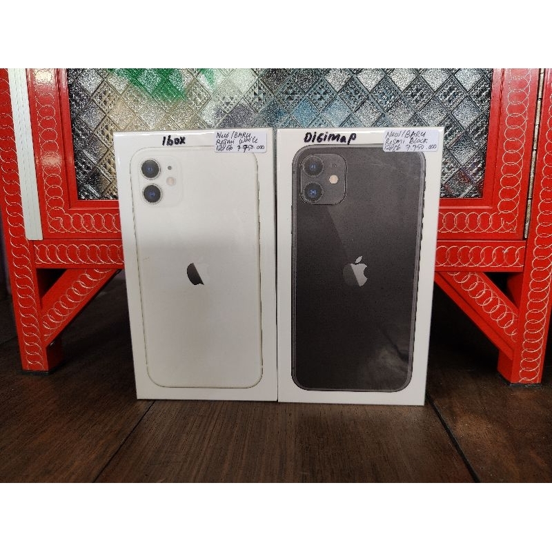 Jual Iphone 11 128GB White Ibox/Black Digimap Baru Resmi | Shopee Indonesia