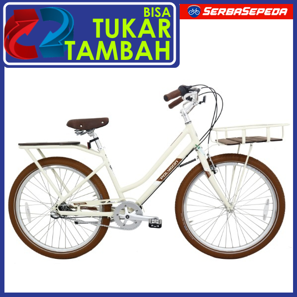 Jual Polygon Zenith Active 3 City Bike 26 Inci Sepeda Keranjang ...