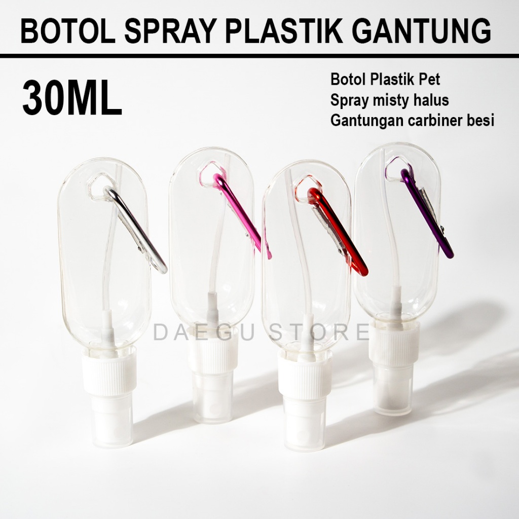 Jual Botol Plastik Spray 30ml Model Gantung Botol Hand Sanitizer ...