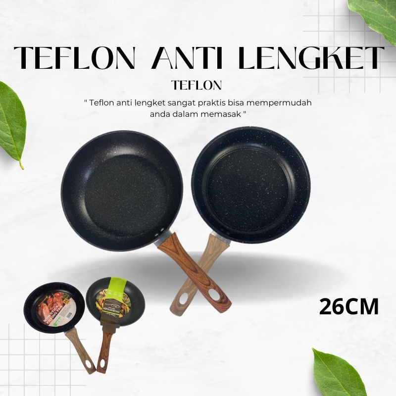 Jual Tefal Wajan Anti Lengket / Penggorengan / Pan - Natura Frypan 26cm - Garansi 1 Tahun ...