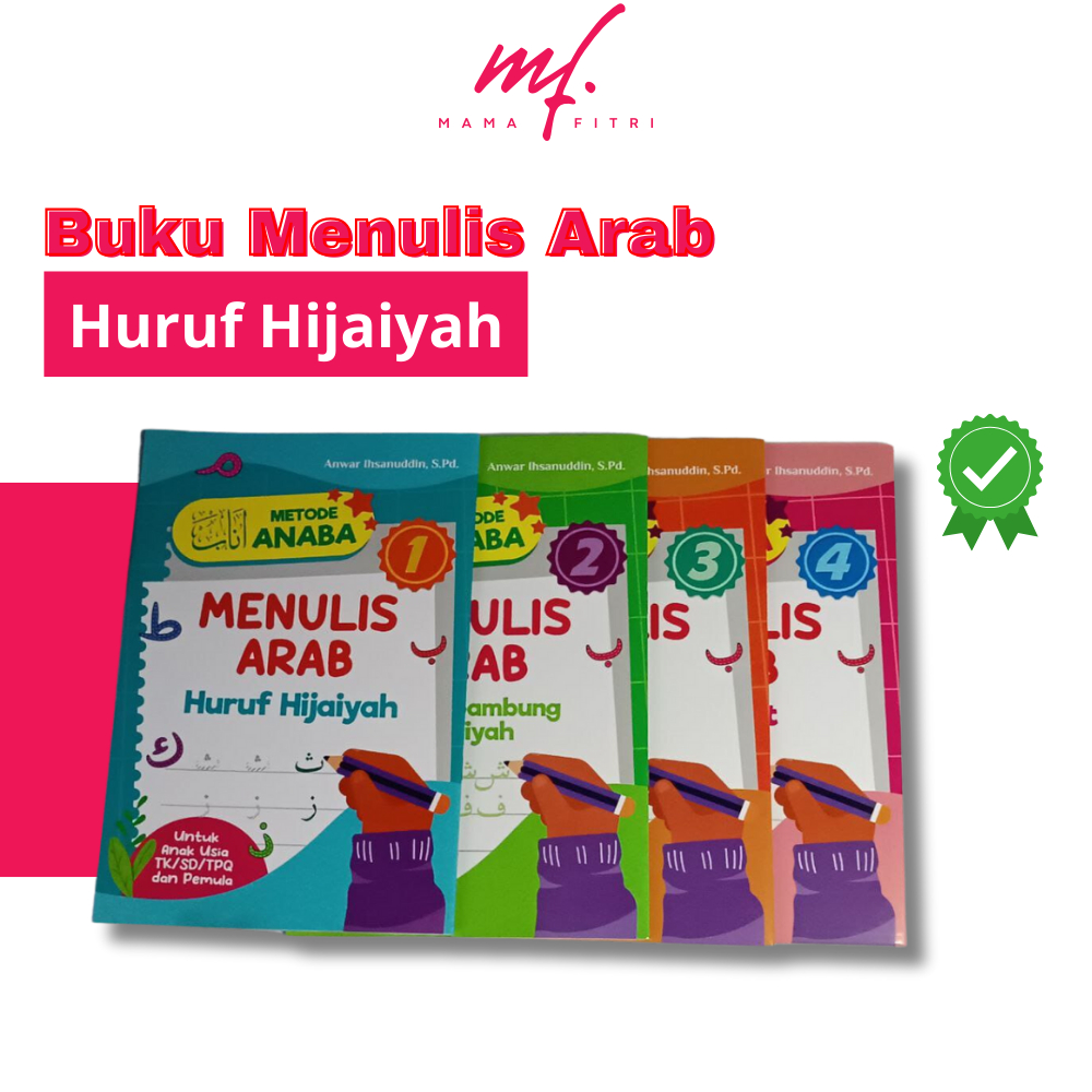 Jual Buku Menulis Huruf Arab metode ANABA untuk Anak dan Pemula Buku ...