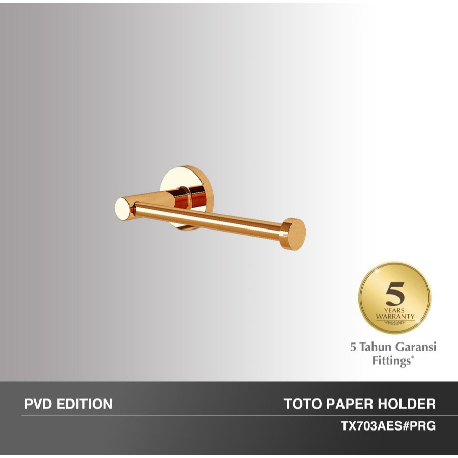 Jual Paper Holder Tempat Tisu TOTO ROSE GOLD EGO II TX703AES#PRG | Shopee Indonesia