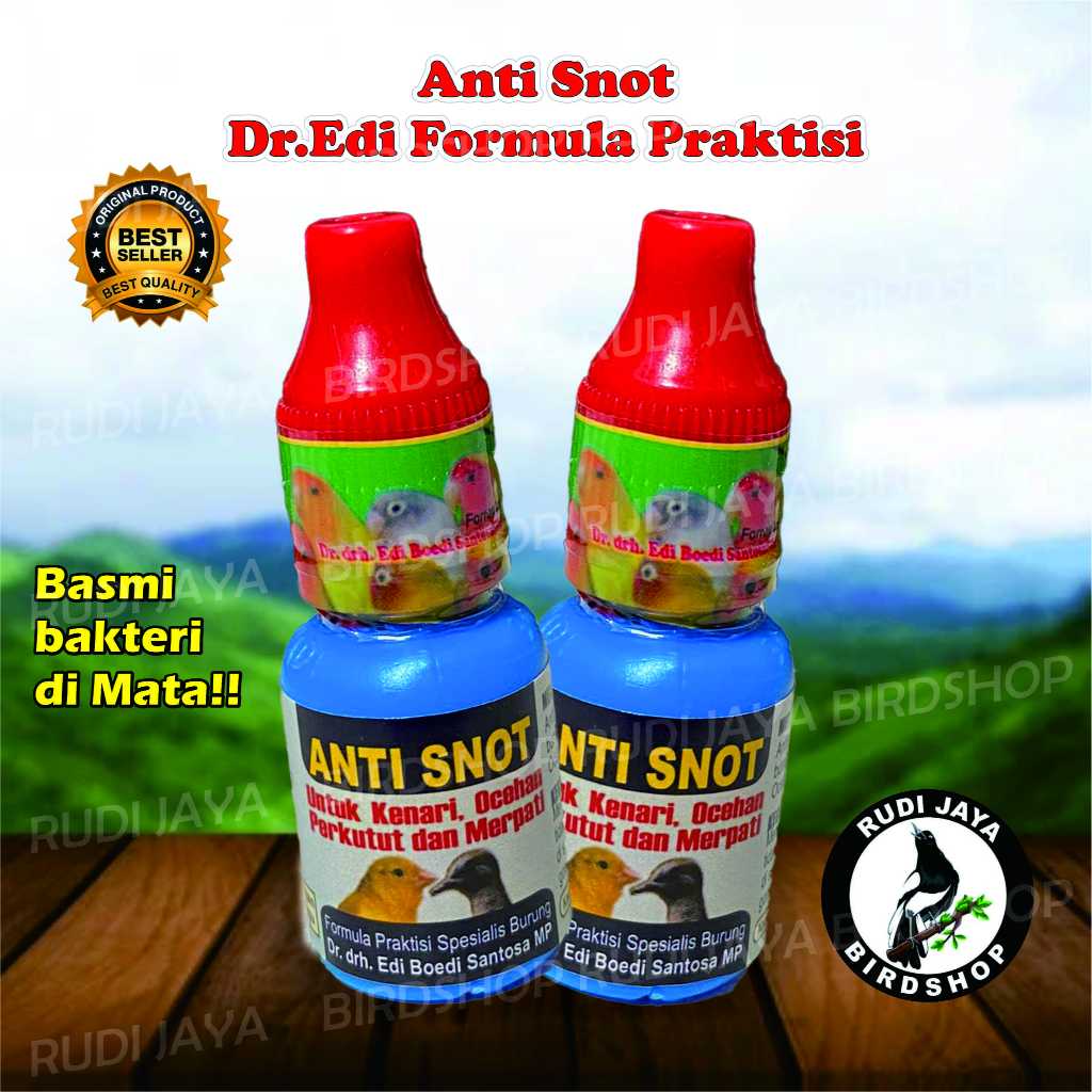 Jual ANTI SNOT DR EDHI EDI BOEDI OBAT BURUNG SAKIT SNOT MATA BERAIR ...
