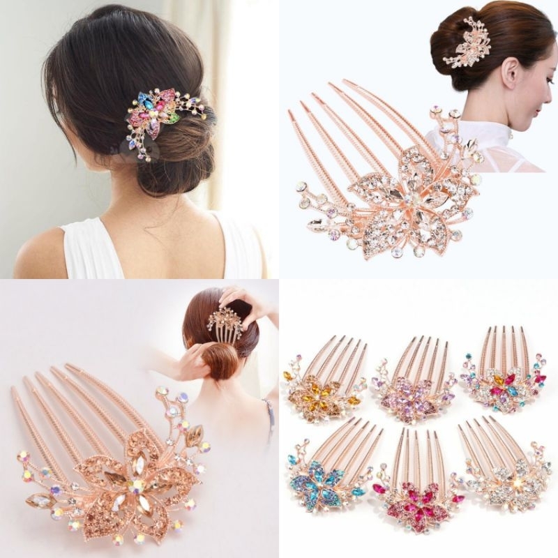 Jual Sirkam Rambut Tusuk Konde Wanita Hiasan Sanggul Fashion Korea ...