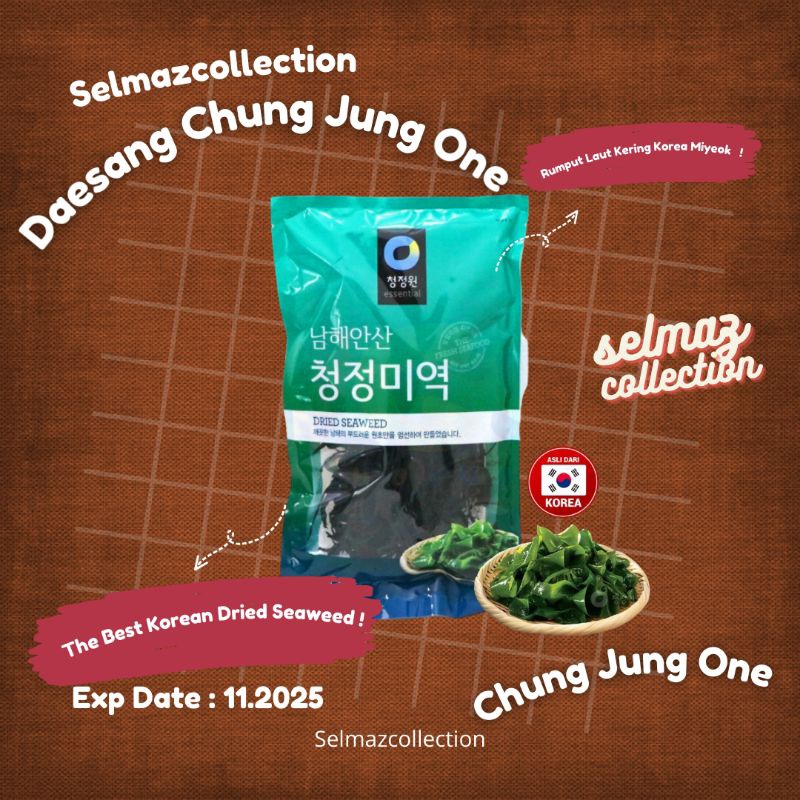 Jual Daesang Chung Jung One Dried Seaweed Korea 50gr Miyeok Dried ... Jual Daesang Chung Jung One Dried Seaweed Korea 50gr Miyeok Dried ...