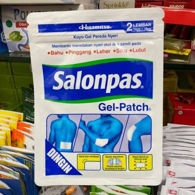 Jual Salonpas Gel Patch Isi 2 Lembar | Shopee Indonesia