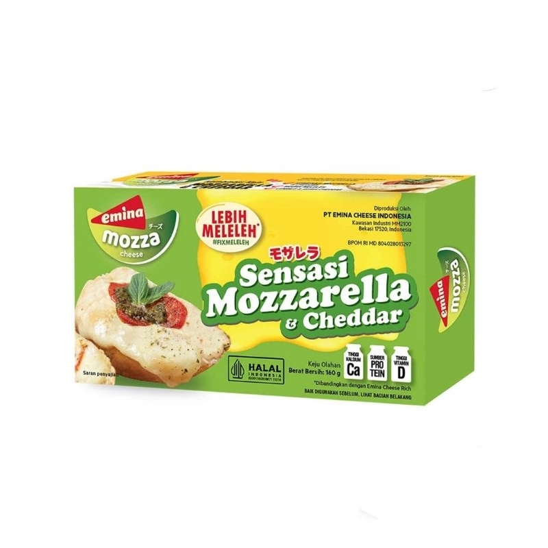 Jual EMINA Cheese Mozzarella Box 160 g | Shopee Indonesia