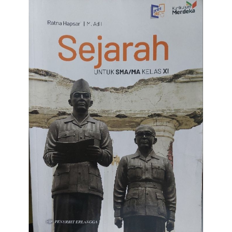 Jual BUKU SEJARAH KELAS 11 KURIKULUM MERDEKA ERLANGGA | Shopee Indonesia