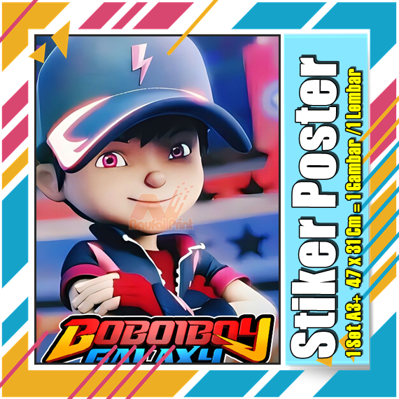 Jual Stiker Poster A3 A3+ A4 Sticker Vinyl Artpaper 260 Cromo boboi ...