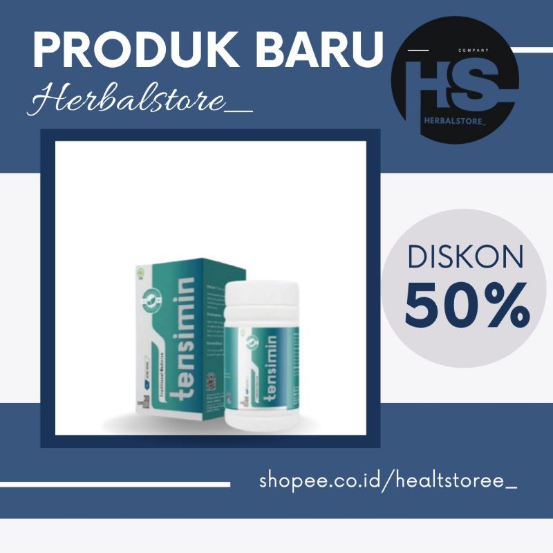 Jual TENSIMIN Asli Obat Hipertensi Jantung Struk Kolestrol 30 kapsul ...