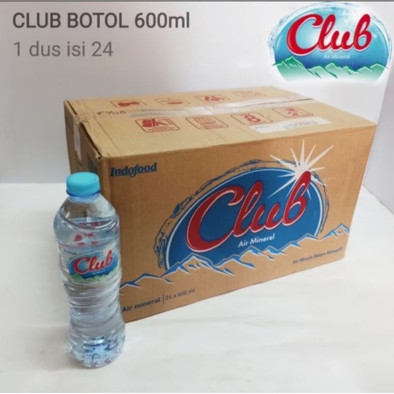 Jual Club botol 600mL 1 dus | Shopee Indonesia