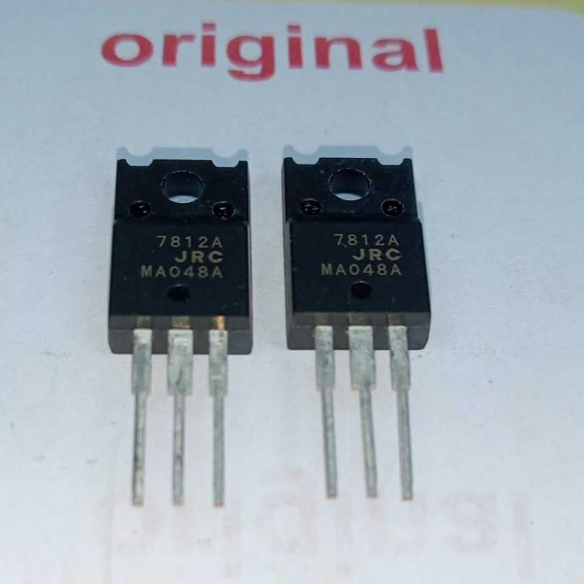 Jual IC 7812A JRC NEC Original Japan Positive Voltage Regulator Output ...