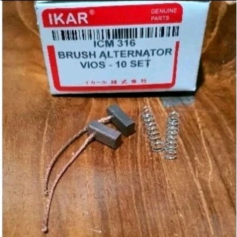 Jual 10Set CARBON BRUSH ALTERNATOR/ARANG DINAMO AMPER TOYOTA INNOVA ...