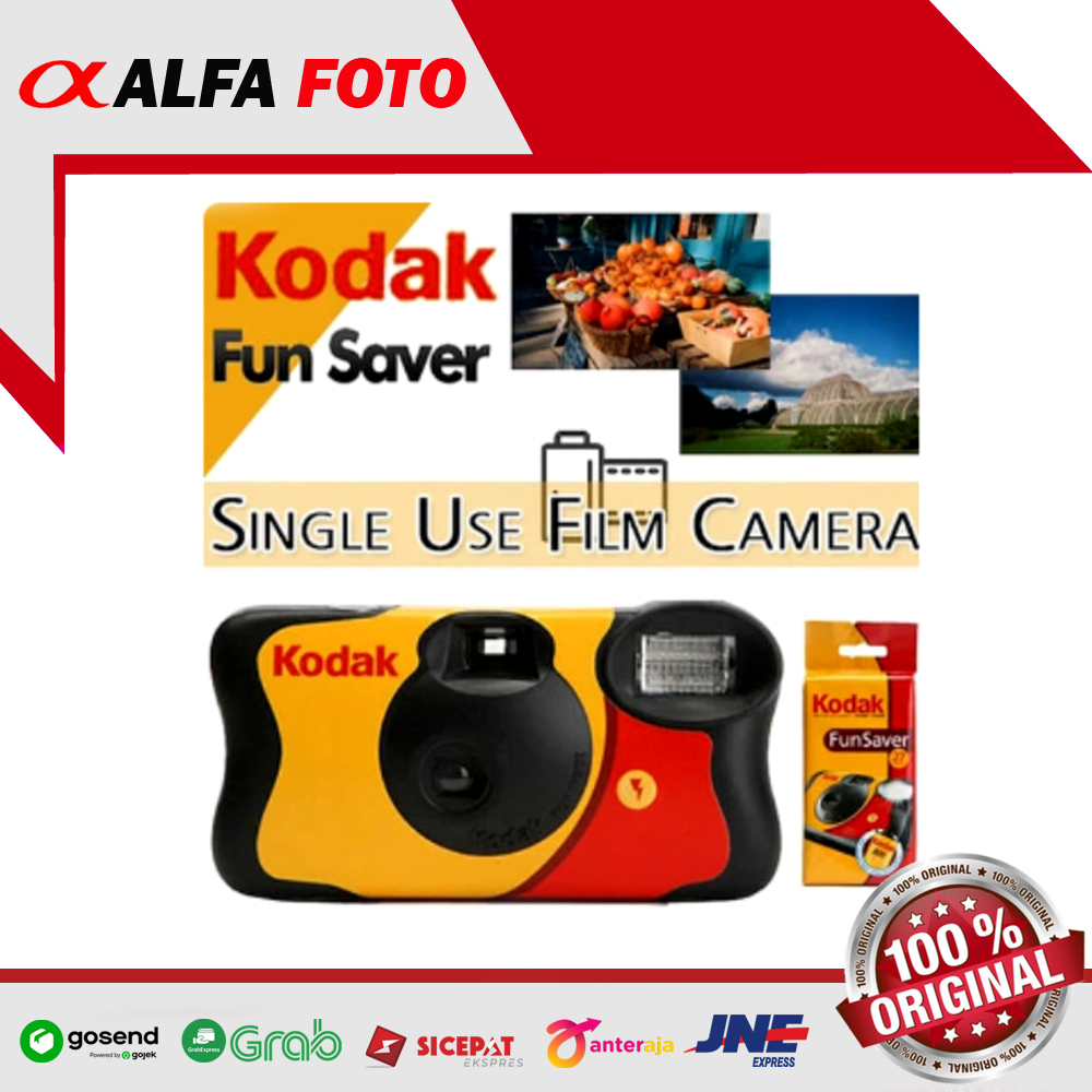 Jual KODAK FUN SAVER DISPOSABLE FILM CAMERA [39 EXP] | Shopee Indonesia