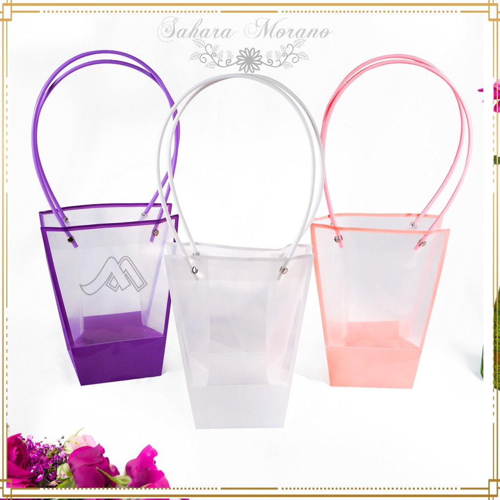 Jual Flower Bag Tas Buket Bunga Tas Souvenir Waterproof | Shopee Indonesia