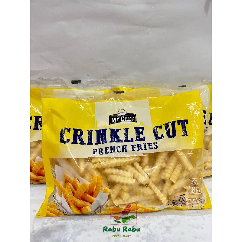 Jual KENTANG MY CHEF CRINKLE CUT Kentang Goreng Kentang Frozen French ...