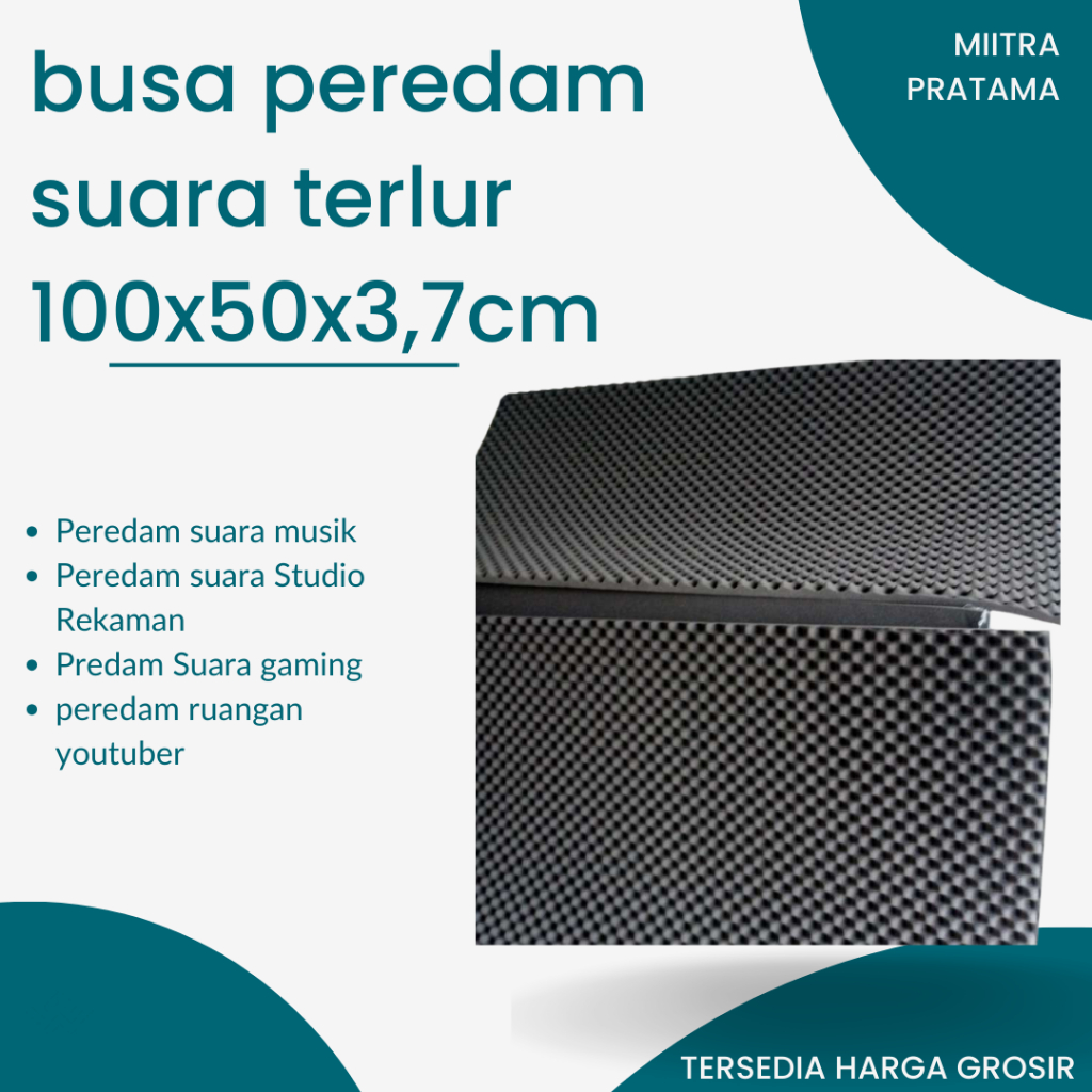 Jual Busa Peredam Suara Ruangan Telur / Peredam Suara Dinding Studio ...
