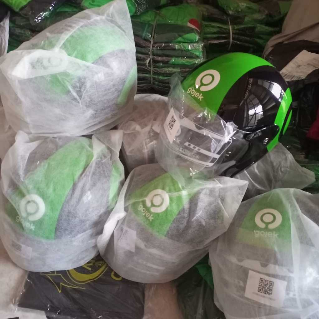 Jual HELM GOJEK ORI 100 % | Shopee Indonesia
