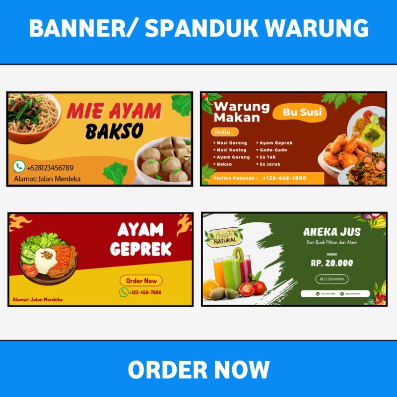 Jual JASA DESAIN BANNER/ SPANDUK UNTUK WARUNG, TOKO, USAHA | Shopee ...
