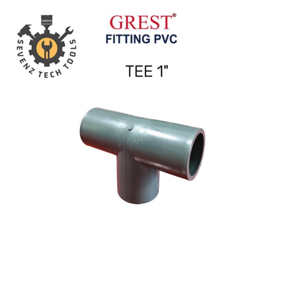 Jual TEE PIPA PVC 1" INCH GREST FITTING PVC BENTUK T | Shopee Indonesia
