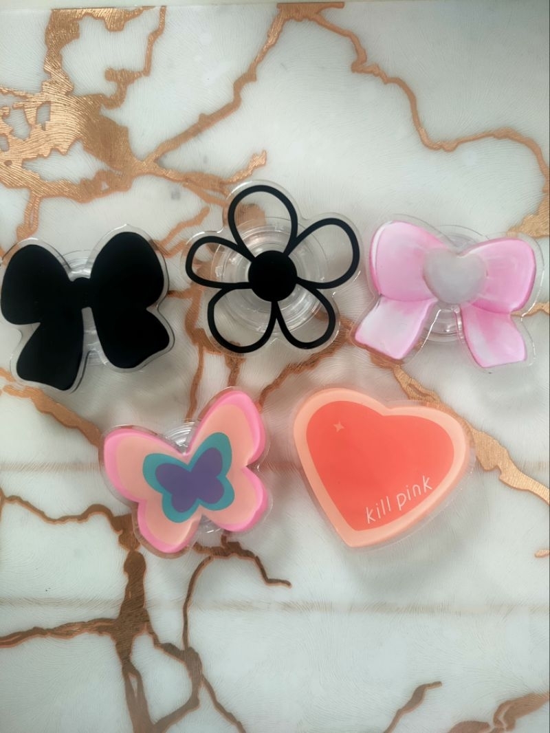 Jual Phone holder Aesthetic/Phone grip/Akrilik/Popscoket Korean ...
