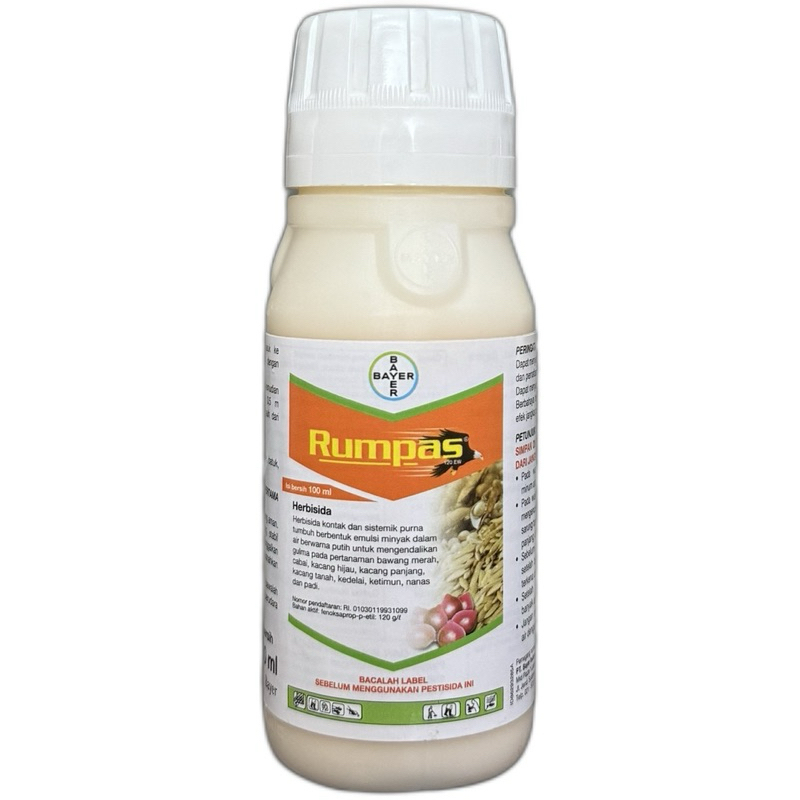 Jual HERBISIDA RUMPAS 110 EW 100 ML BAYER/RACUN GULMA RUMPUTAN CABAI ...
