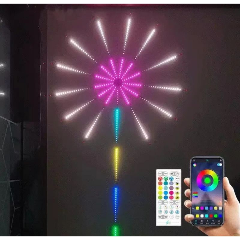 Jual LED Magic Color Lamp - Lampu LED Model Kembang Api | Shopee Indonesia