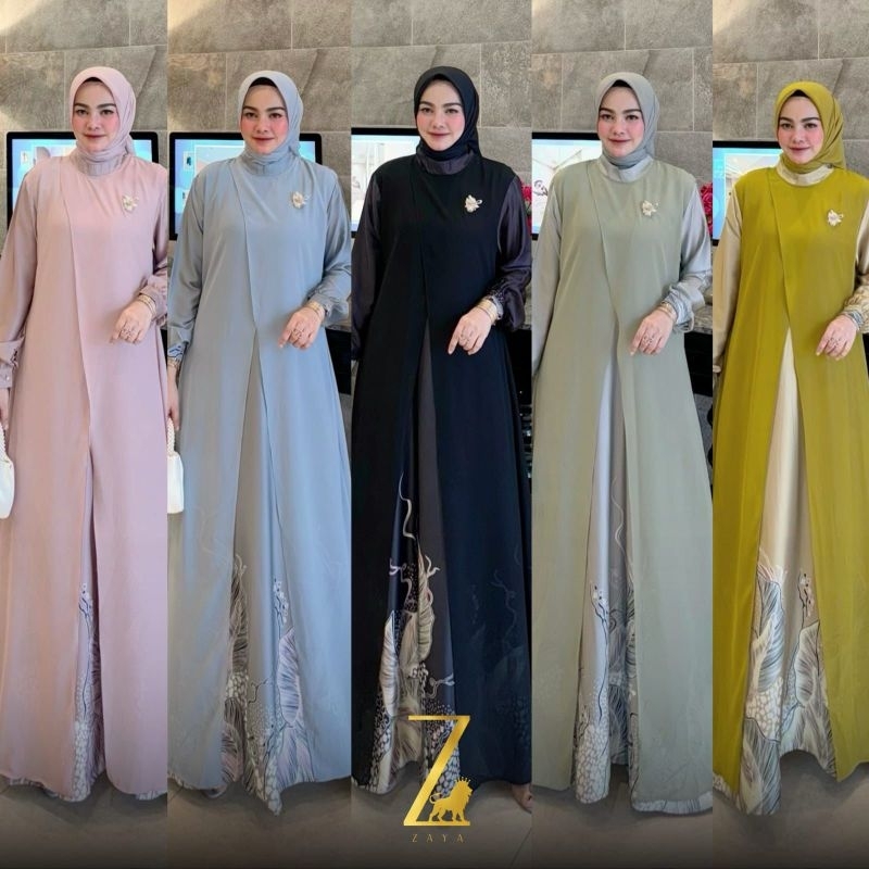 Jual ZAFIA DRESS BY ZAYA INDONESIA | Shopee Indonesia