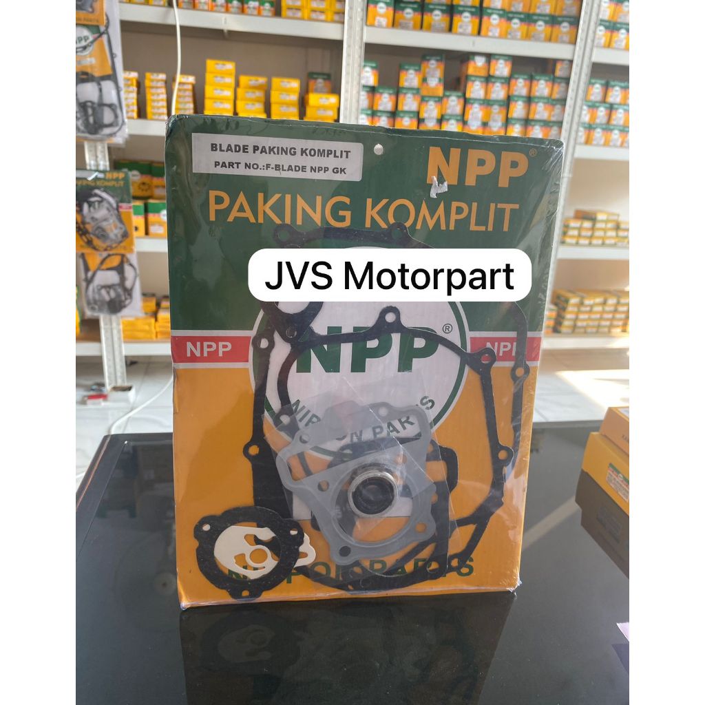 Jual JVS - paking gasket full set fullset komplit honda revo absolute blade original npp ...