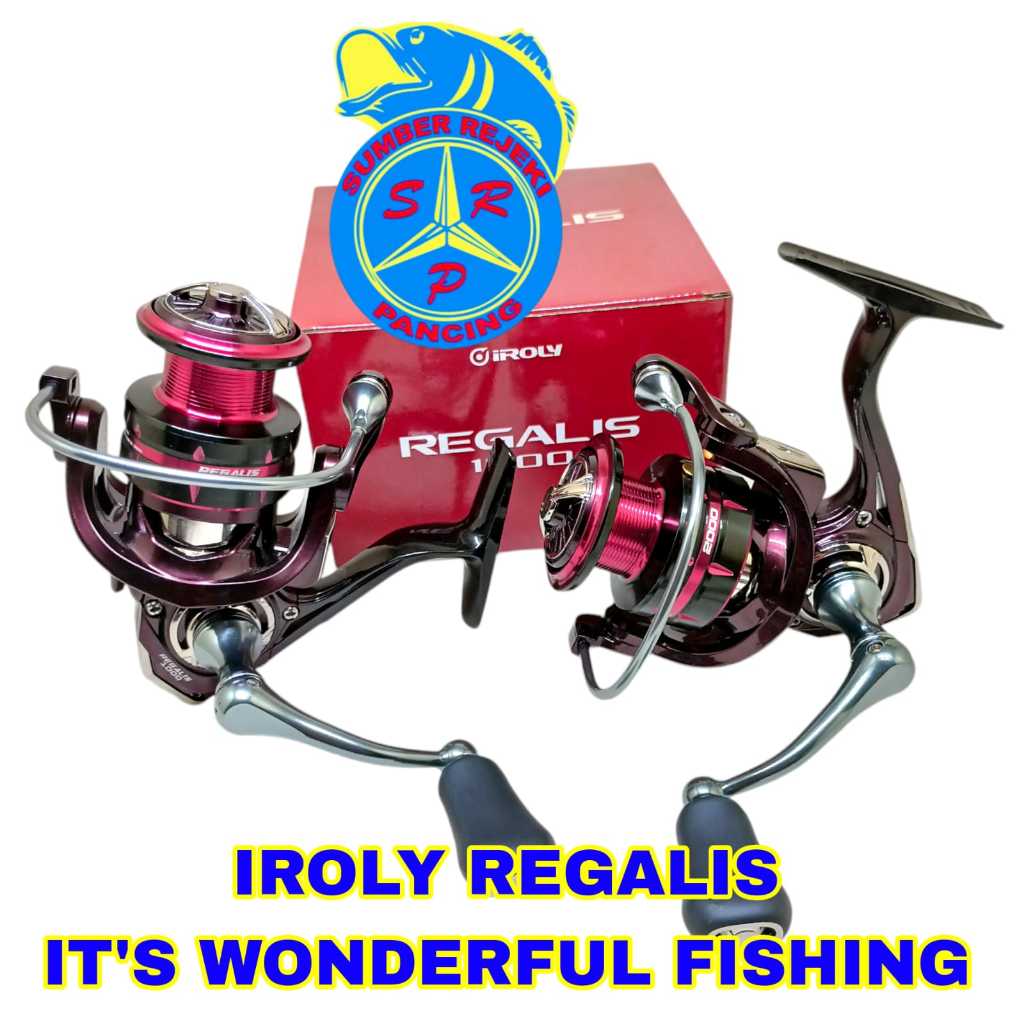 Jual Reel Iroly Regalis Power Handle 1000 2000 3000 4000 6000 | Shopee Indonesia