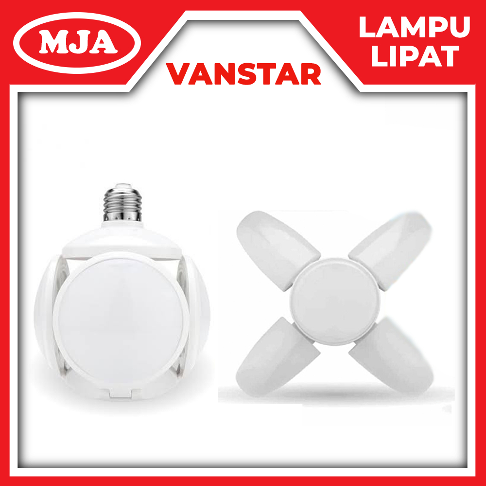 Jual Lampu Lipat Blade / Lampu Lipat Bola 40 wat / Lampu Vanstar 4 Daun ...