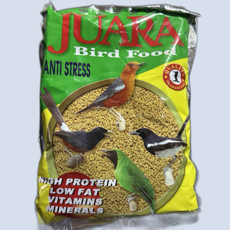 Jual Pakan Burung ocehan JUARA BIRD FOOD High protein pakan Burung ...