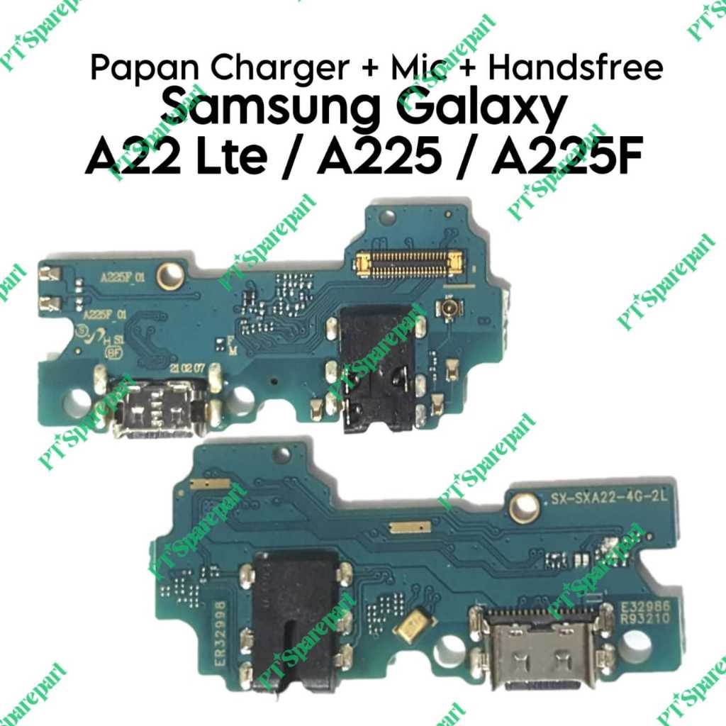 Jual Papan PCB Charger + Mic + Handsfre Samsung Galaxy A22 LTE / A225 ...