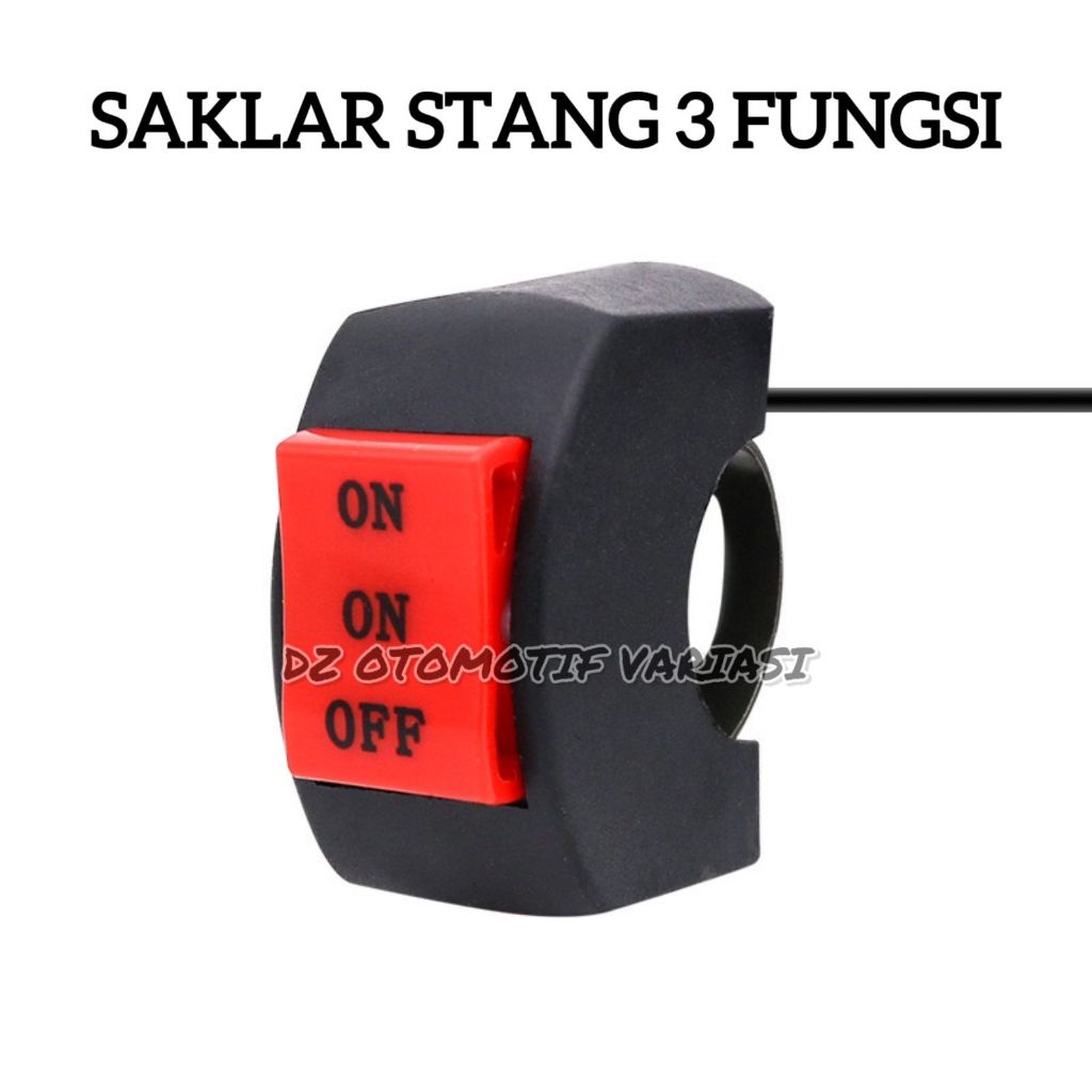 Jual Saklar Lampu Stang 3 Mode Multi Fungsi On On Off Universal ...