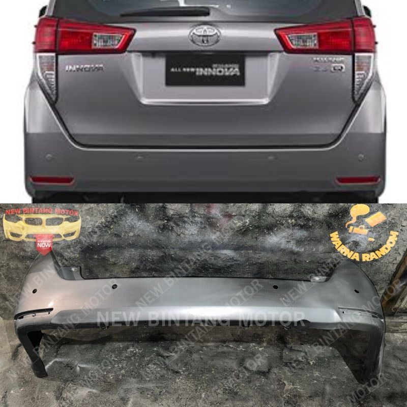 Jual Bumper belakang innova reborn 2015 2022 original | Shopee Indonesia