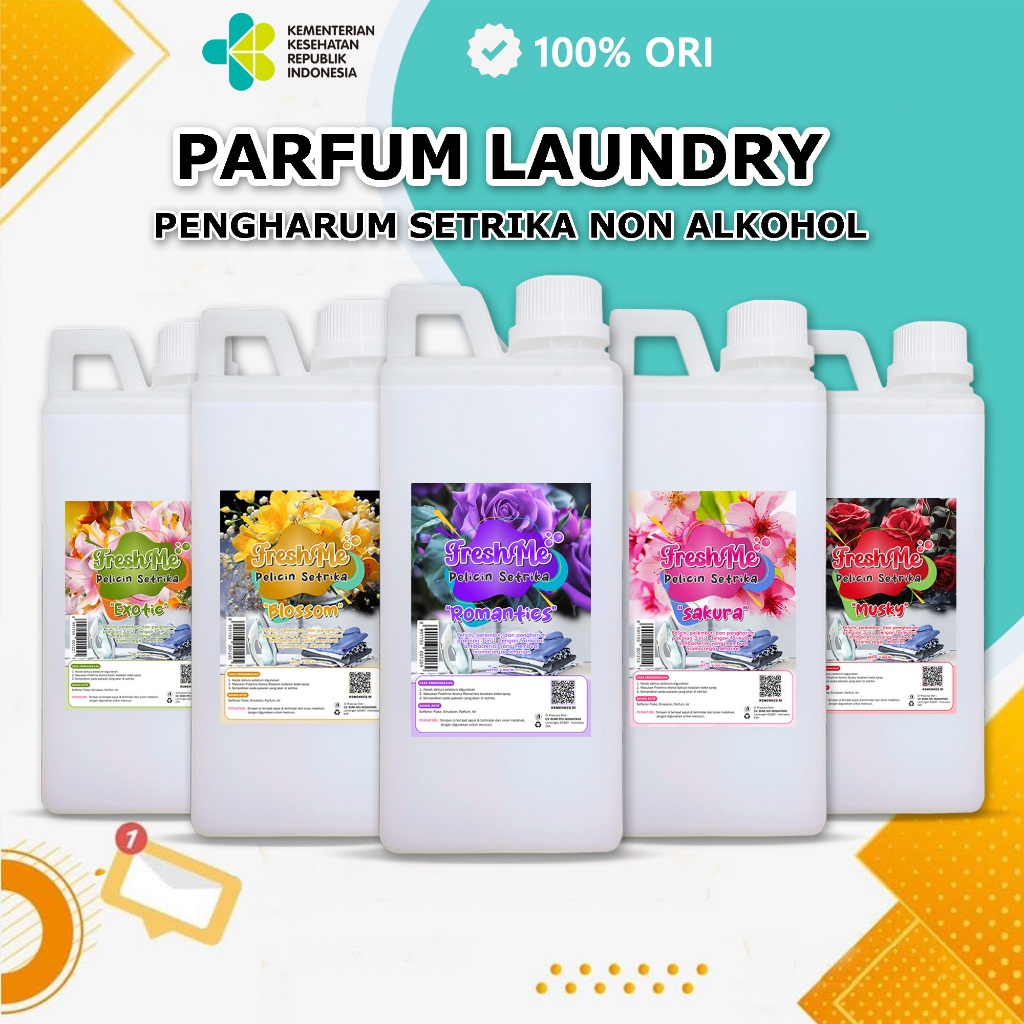 Jual [COD] Parfum Laundry 1 Liter Grade A - Pelicin dan pengharum ...