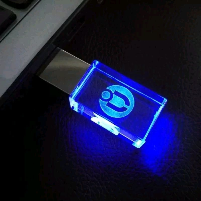 Jual Flashdisk kristal Led realkapasitas | Shopee Indonesia