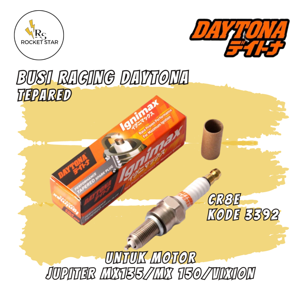 Jual Daytona Busi Racing Tapered CR8E Jupiter MX 135 150 Vixion | Shopee Indonesia