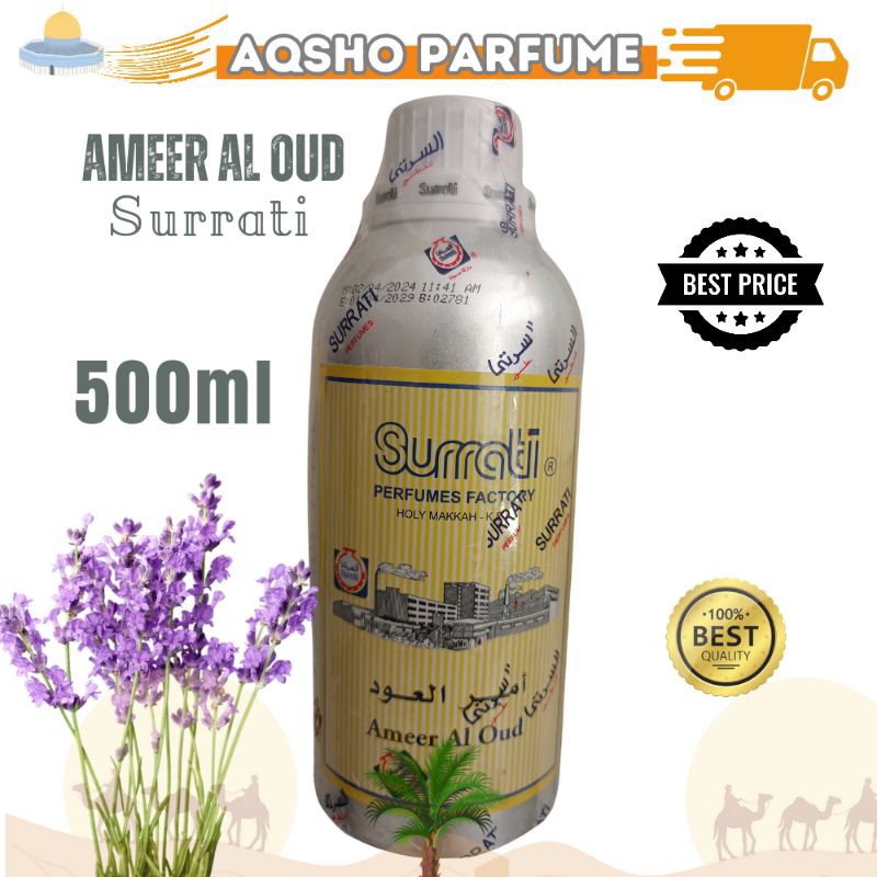 Jual AMEER AL OUD 500ml By Surrati, Parfum Import Arab Saudi Bibit Minyak Wangi Original Biang ...