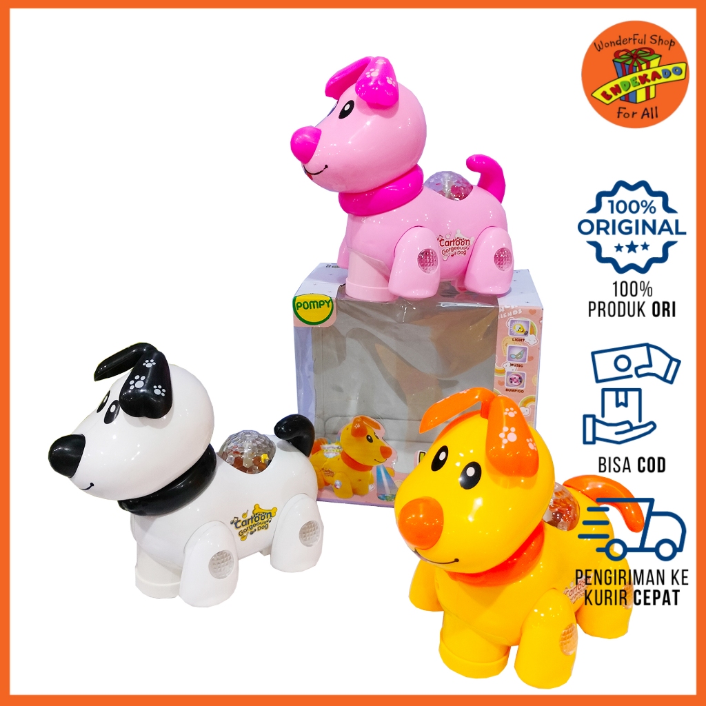 Jual MAINAN ROBOT ANJING - 100 % QQ Dog - Maiana anak anjing pakai ...