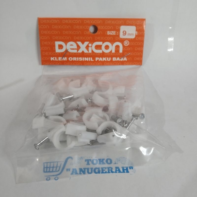 Jual Clem kabel uk. 9mm isi -+30pc paku baja murah | Shopee Indonesia