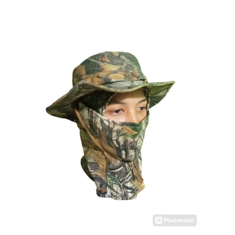 Jual TOPI + BUFF ADVANTAGE/ TOPI ADVANTAGE Buff Ninja/Topi Rimba Buff ...