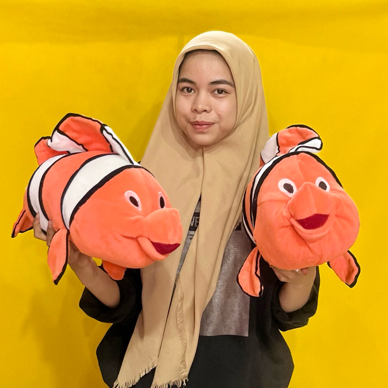 Jual Boneka ikan nemo ikan laut lucu velboa boneka karakter ikan badut ...
