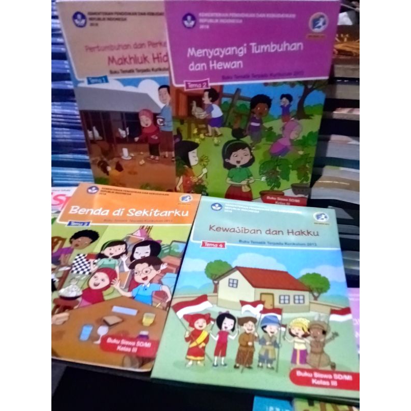 Jual Buku Tematik SD/MI Kelas 3 Semester 1 dan 2 ,Tema 1,2,3,4 5, 6, 7 dan 8 Kurikulum 2013 ...
