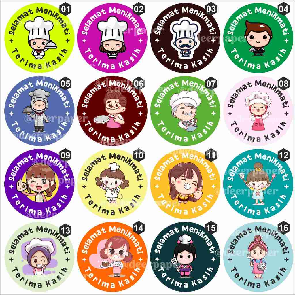 Jual Stiker Selamat Menikmati Bontak Tinggal Tempel | Shopee Indonesia