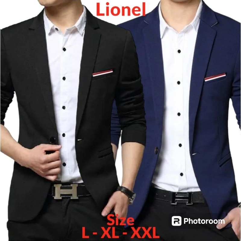 Jual BPS Blazer Pria LIONEL Cowok Lelaki Jazz Hugo Flag Bendera Merah ...